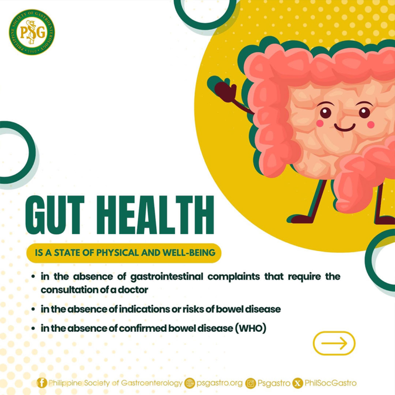 What is Gut Health? - Philippines Society of Gastroenterology